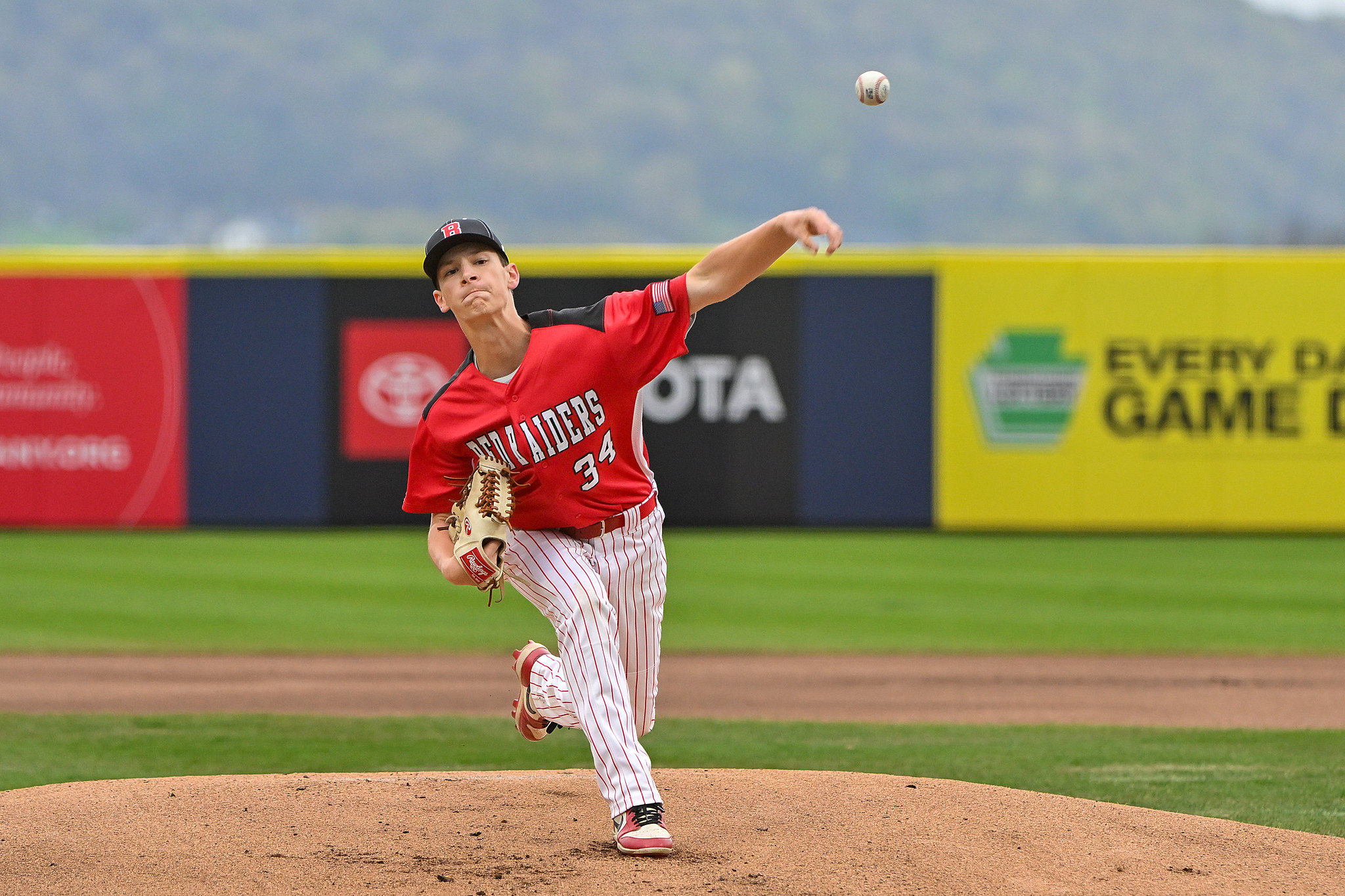 Triston Heeman pitches | News, Sports, Jobs - The Express